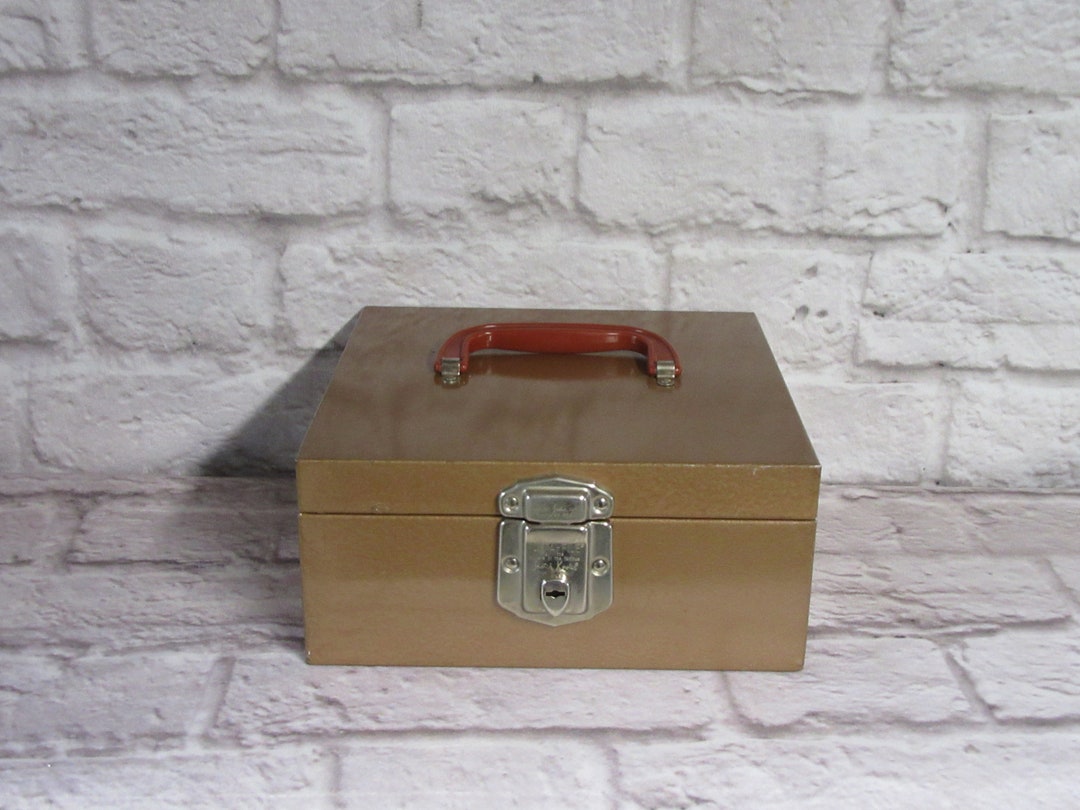 Vintage Hamilton Skotch Porta File Check File Box Brown Metal No Key - Etsy