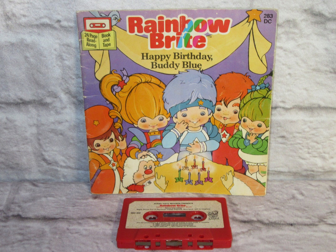 Rainbow Brite Happy Birthday Blue Buena Vista Records 24 Page Read ...