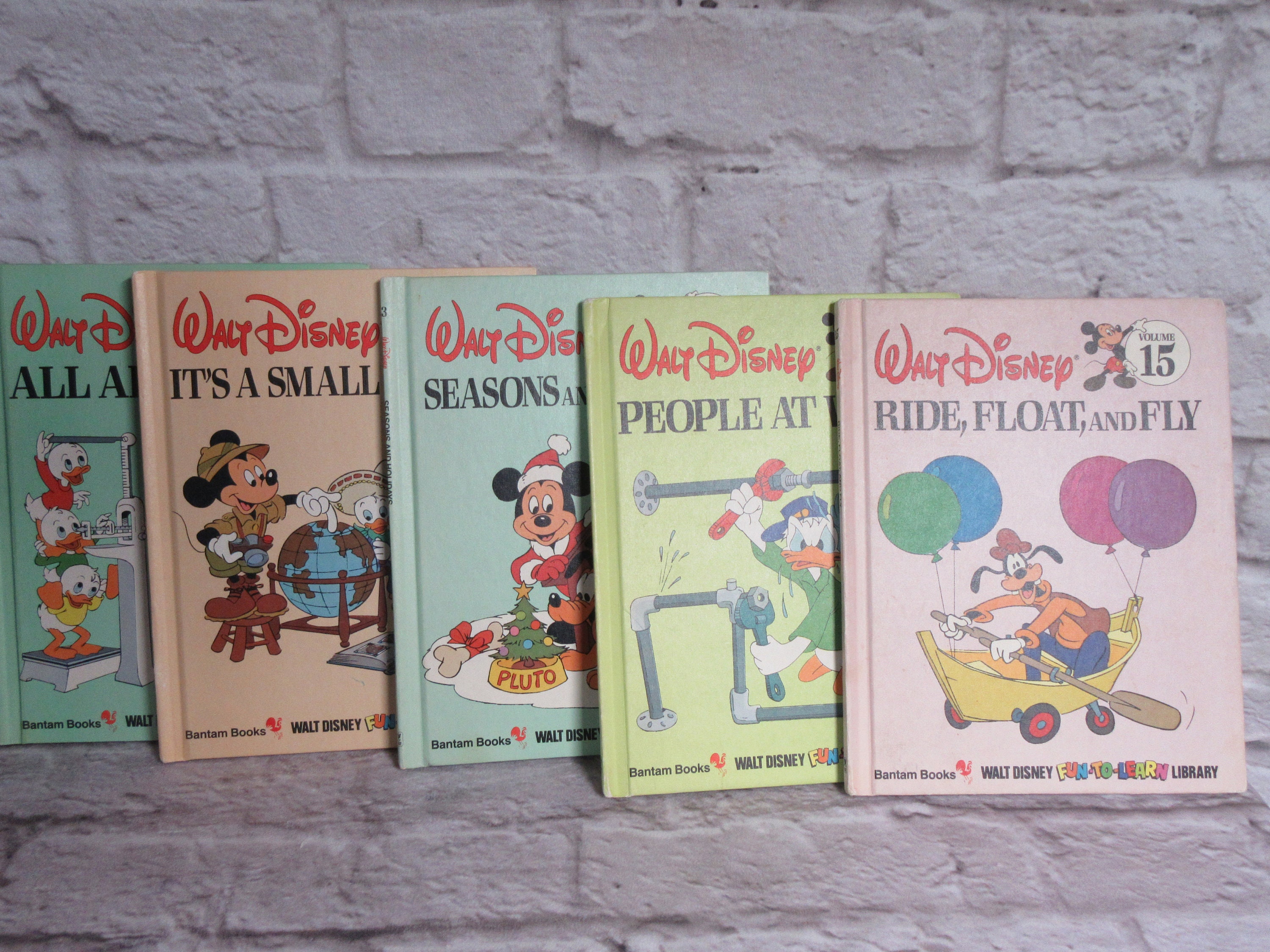 Original Walt Disney Fun-to-learn Library Complete Full Set - Etsy