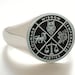 Stoic Rings,justice Wisdom Temperance Courage Ring, Justice Wisdom Ring ...