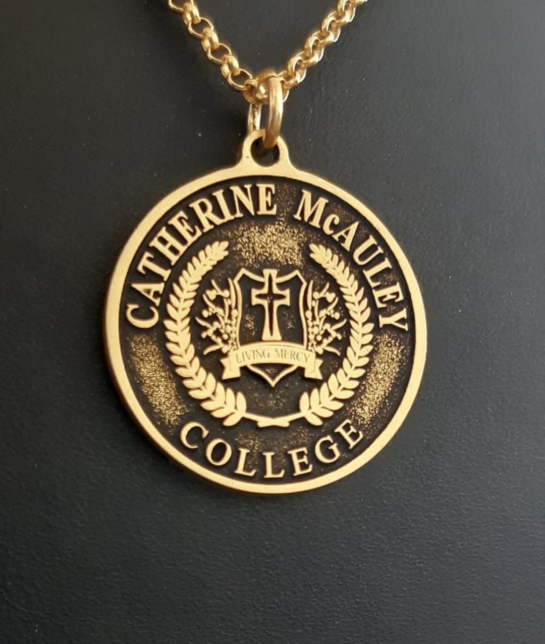 College Necklace , University Necklace , Personalized Necklace ...