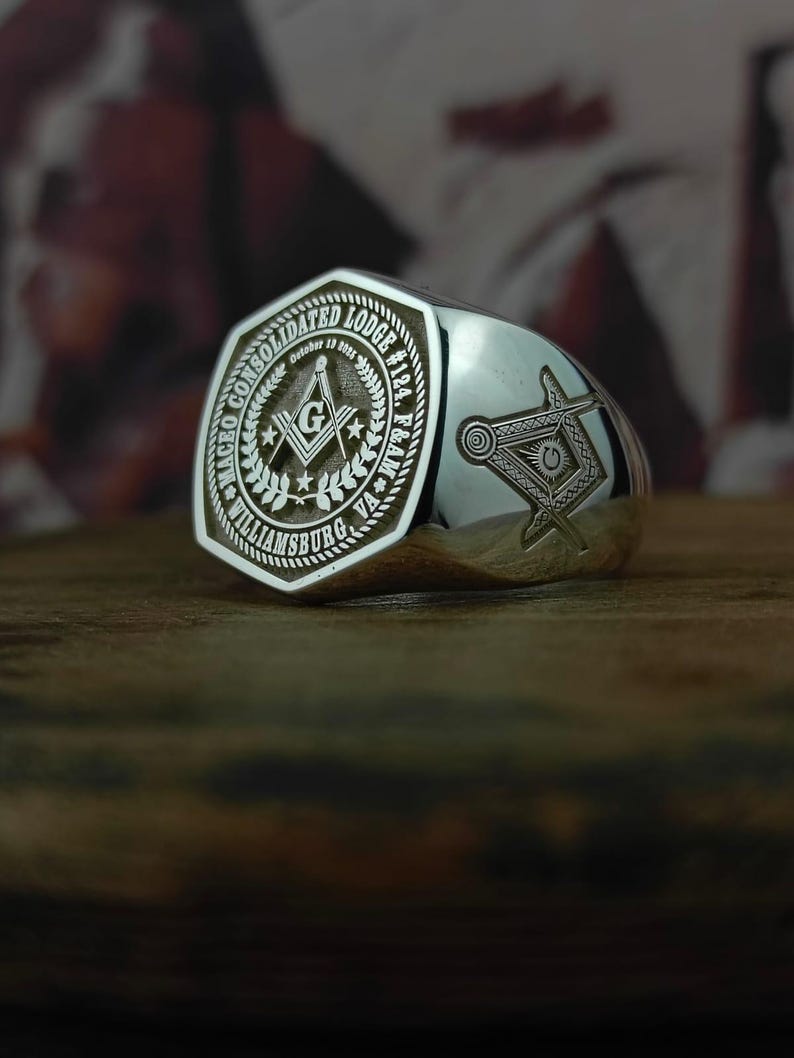 Masonic Rings, Freemason Ring, Master Mason Rings, Free Mason Ring ...