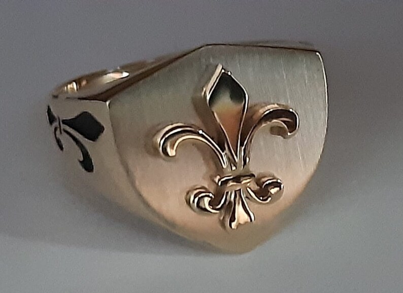 10K Gold 14K Gold 18K Gold Family Crest Ring-coat of Arms - Etsy