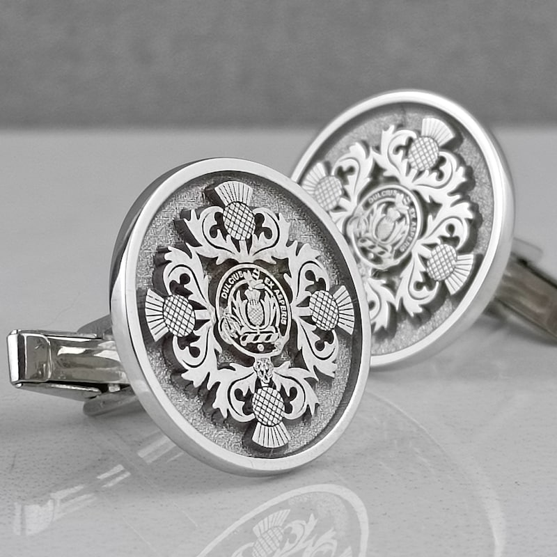 Silver Cufflinks - Etsy