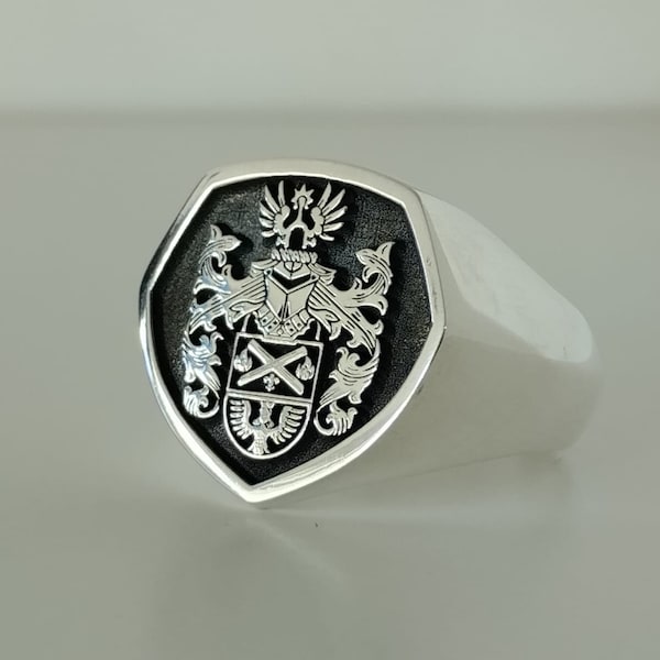 Custom Signet Ring - Etsy