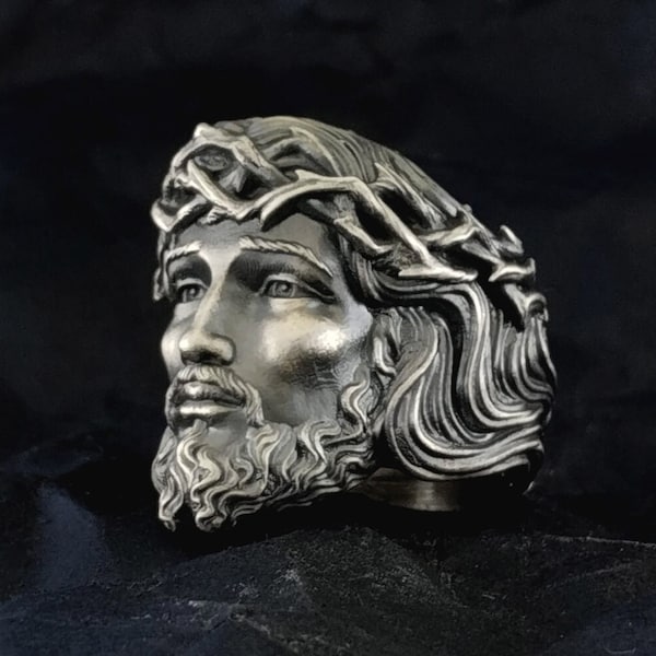Jesus Ring - Etsy