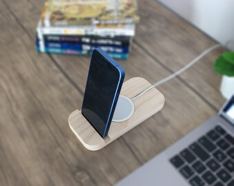 Wooden Magsafe Phone Stand - Etsy