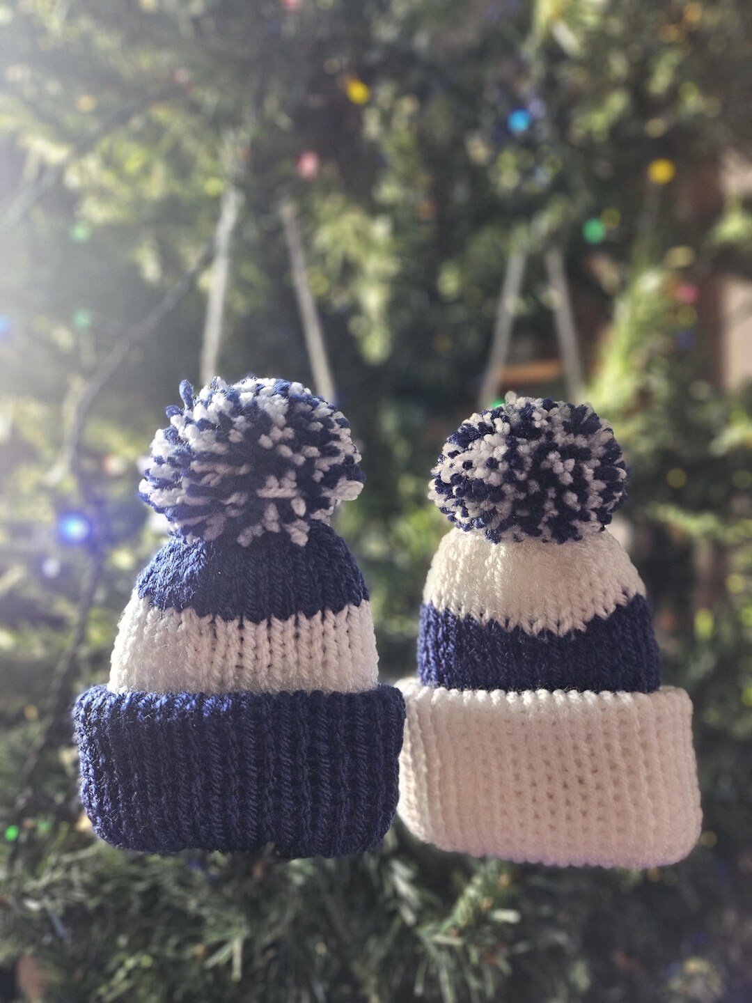 Tottenham Hotspurs FC - Knitted Christmas Tree Santa Hat Bauble ...