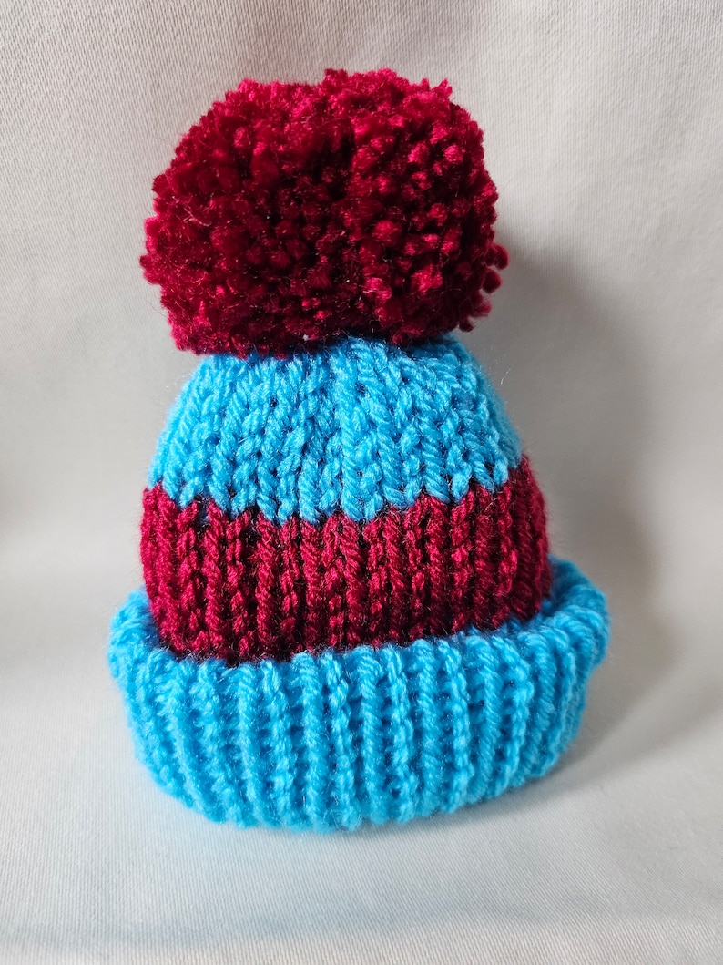 Aston Villa / West Ham United / Burnley FC - Christmas Santa Bobble Hat ...