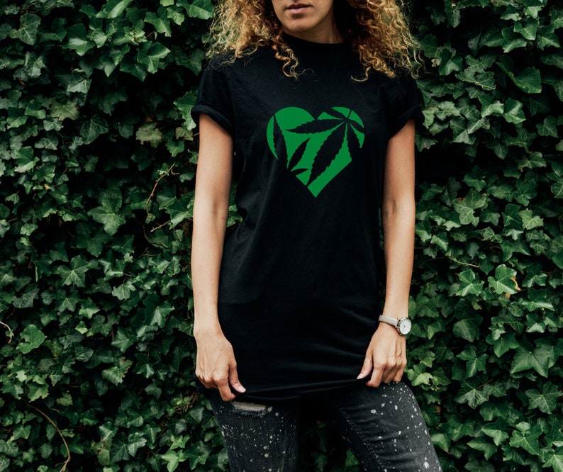 Weed Marijuana Ganja Heart SVG PNG JPG Digital Download Cut File - Etsy