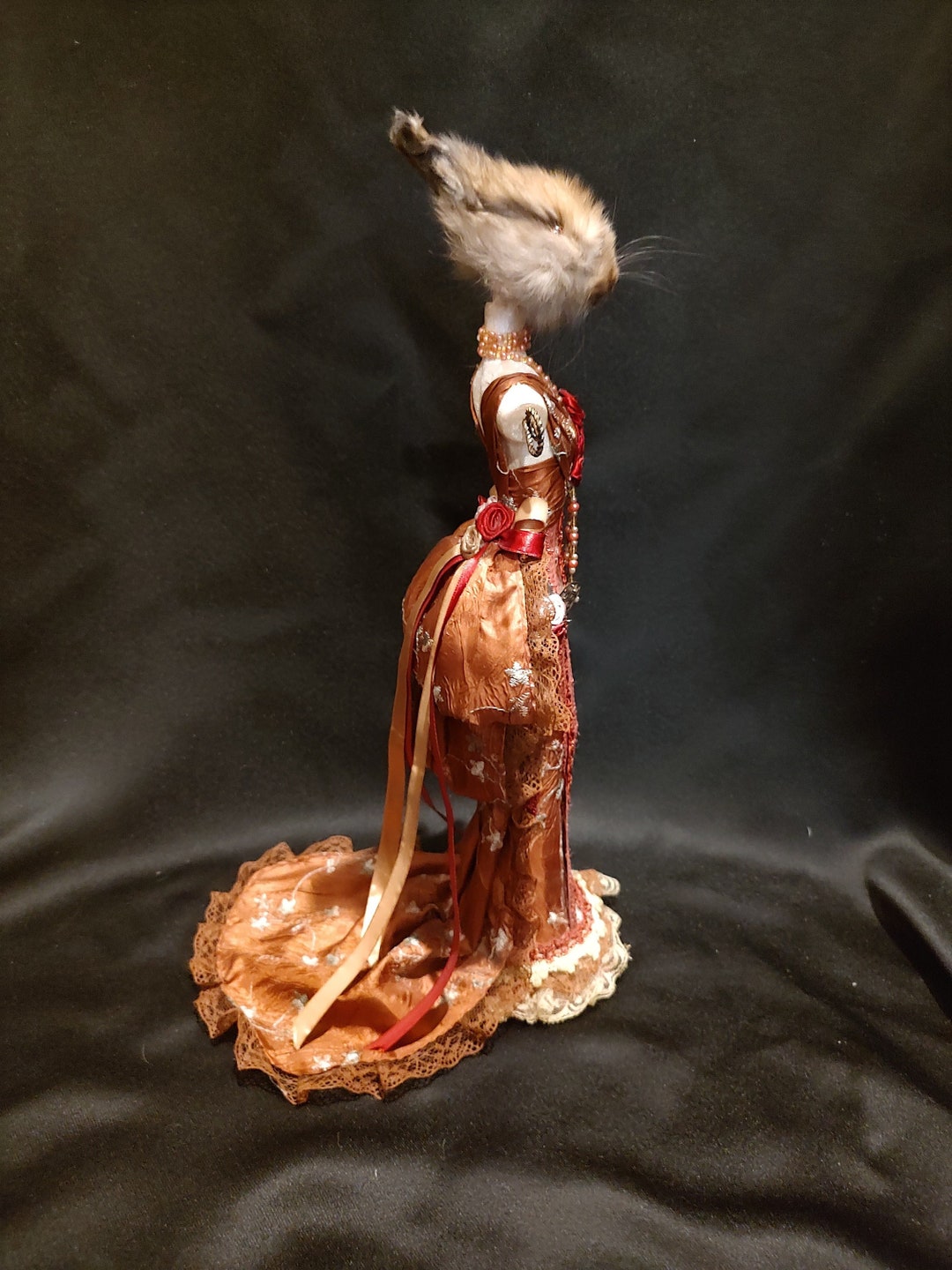 Mummified Rabbit Doll Armless - Etsy