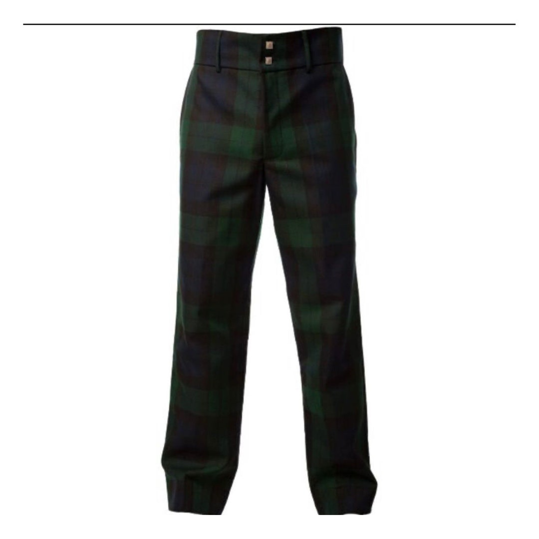 Scottish Trews Tartan Pants Casual Trousers Custom Made Golf Pants ...