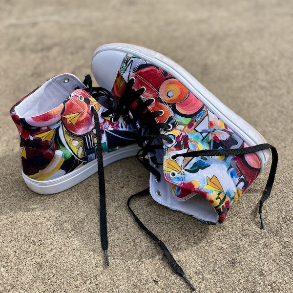 Graffiti Shoes - Etsy