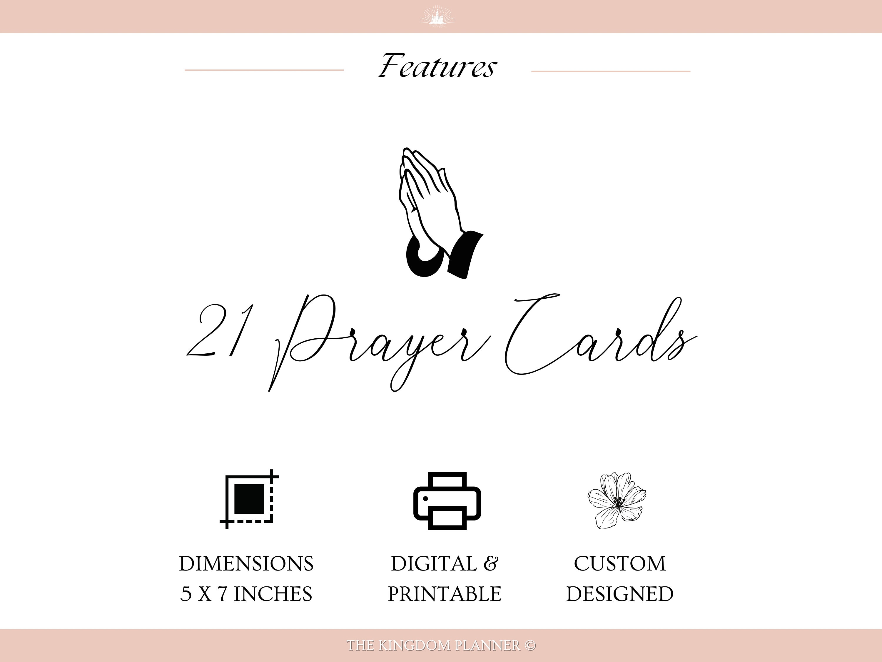 War Room Prayer Cards With Scripture | Vintage Style | Digital and ...