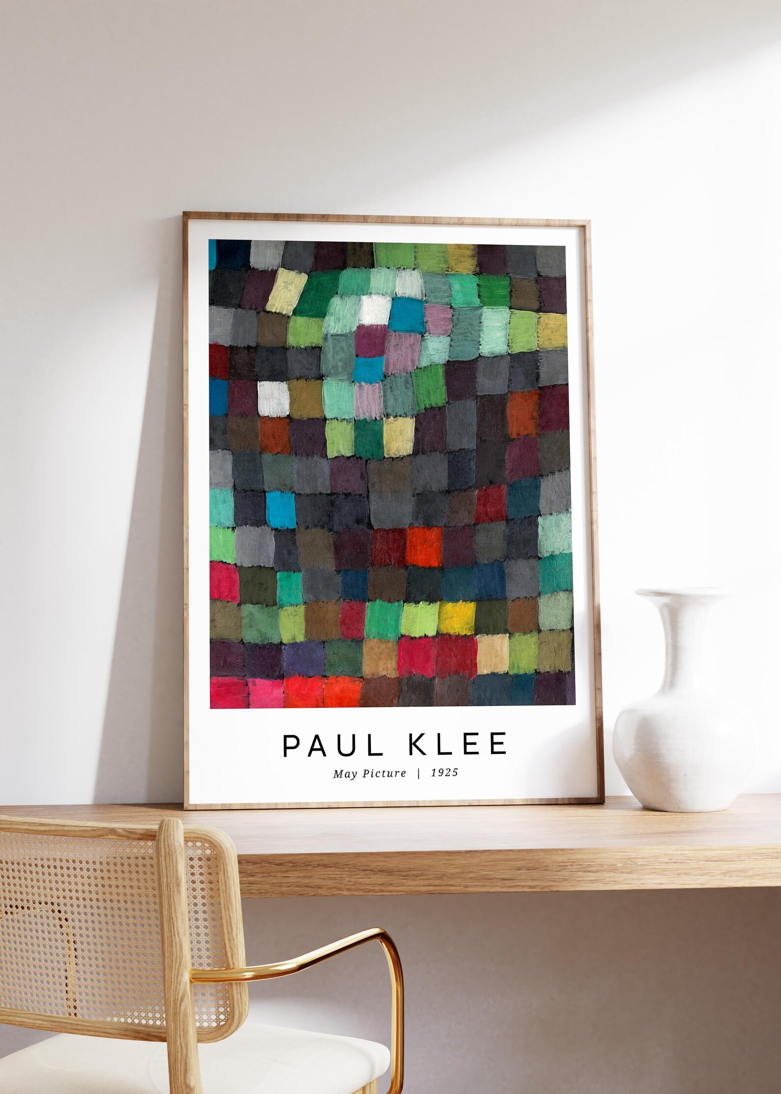 Paul Klee Exhibition Poster, May Picture 1925, Klee Color Mosaics ...