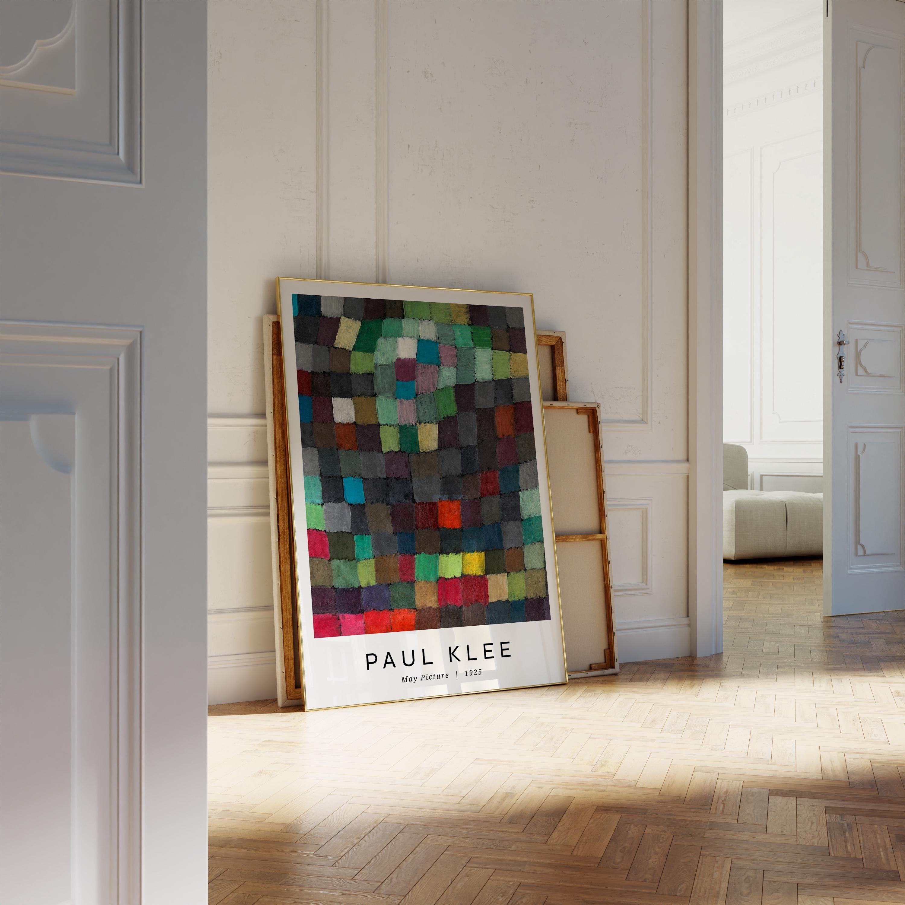 Paul Klee Exhibition Poster, May Picture 1925, Klee Color Mosaics ...