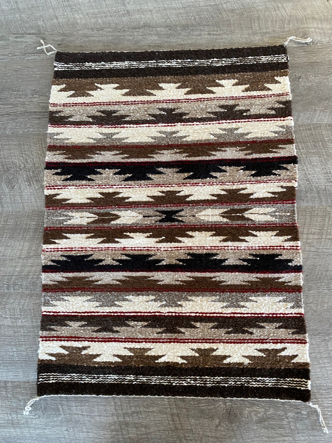 Wide Ruins Style Navajo Rug - Pauline Thomas - Etsy