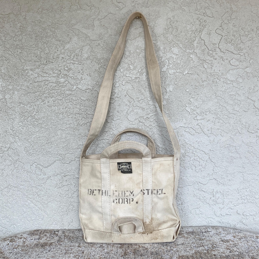 Rare C.R. Daniels DANDUX Heavy Duty Canvas Shoulder Bag Made in USA - Etsy