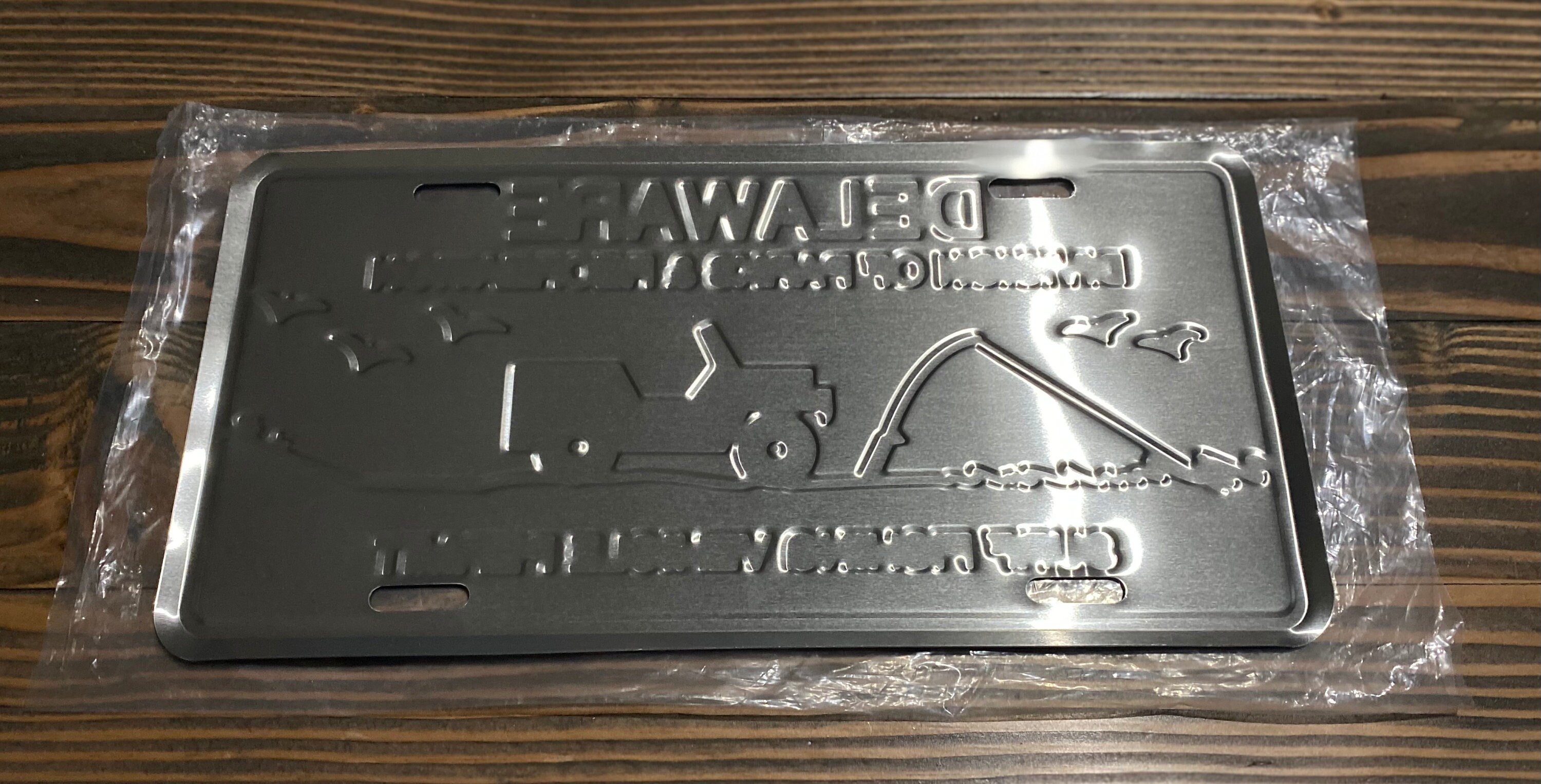 Delaware Surf Fishing License Plate Tag - Etsy
