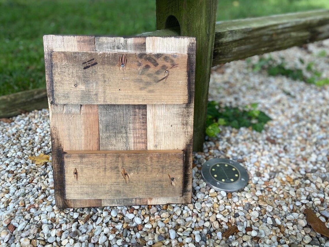 Pallet Wood Delaware License Plate Cutout - Etsy