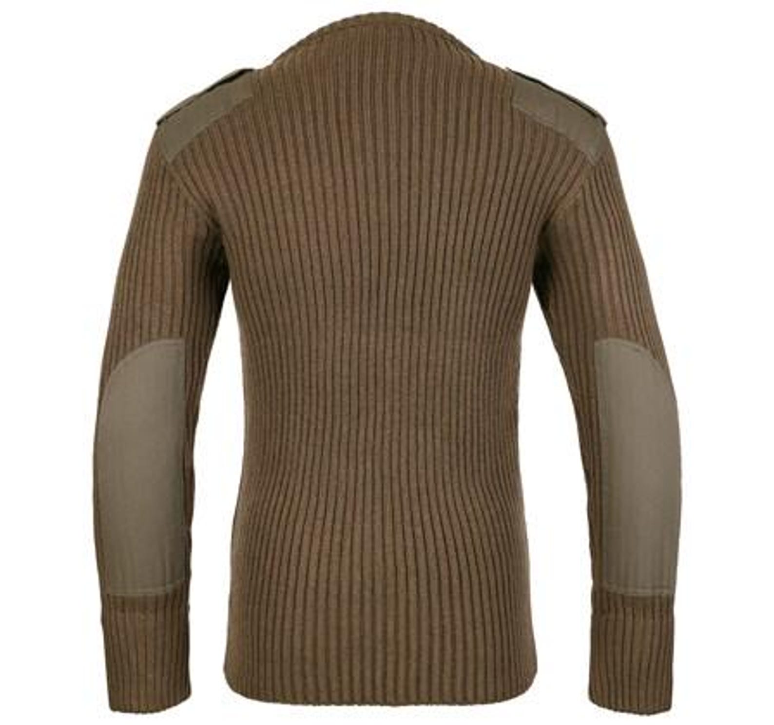 Mens Fort Military/security Style Crew Neck and V-neck Combat Jumper ...