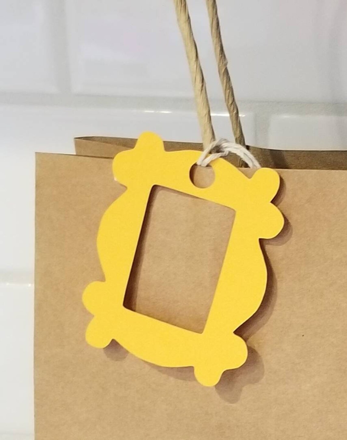 12 Piece Friends TV Show Gift Tag Set/friends TV Series Party - Etsy