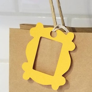 12 Piece Friends TV Show Gift Tag Set/friends TV Series Party Favor Tag ...