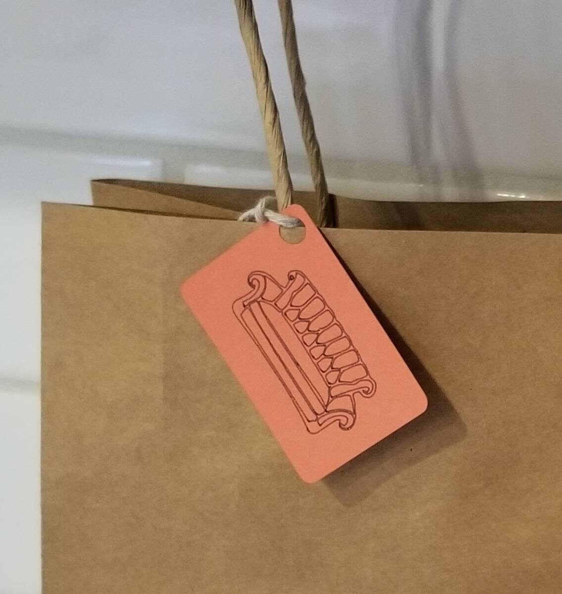 12 Piece Friends TV Show Gift Tag Set/friends TV Series Party - Etsy