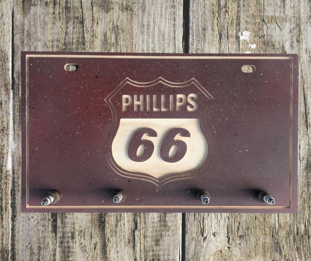 Spark Plug Man Cave Sign Rustic Personalized Unique Vintage Decor Route ...