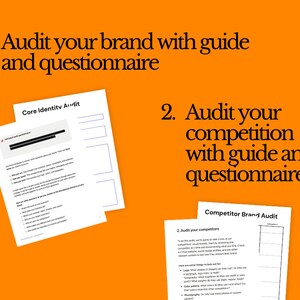 Brand Audit Template Questionnaire & Guidebook | Notion Template - Etsy