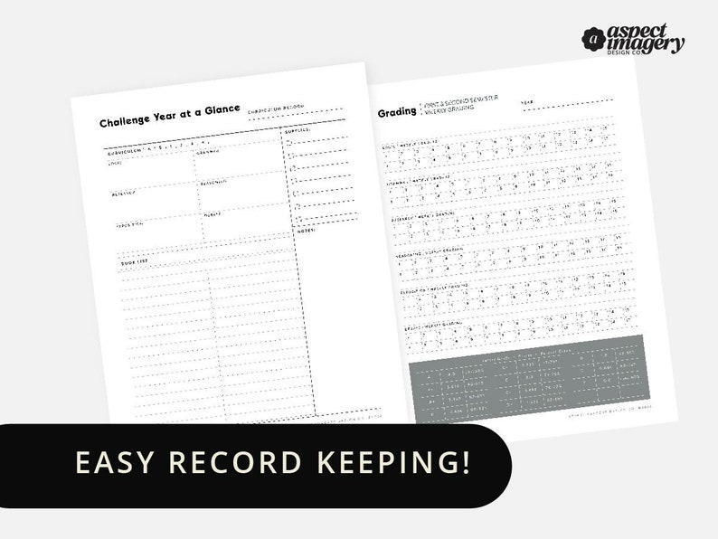 Challenge Planner, Homeschool Planner, Classical Conversations Planner ...