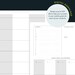 Printable Homeschool Planner Page - Simple Calendar, Minimalist ...