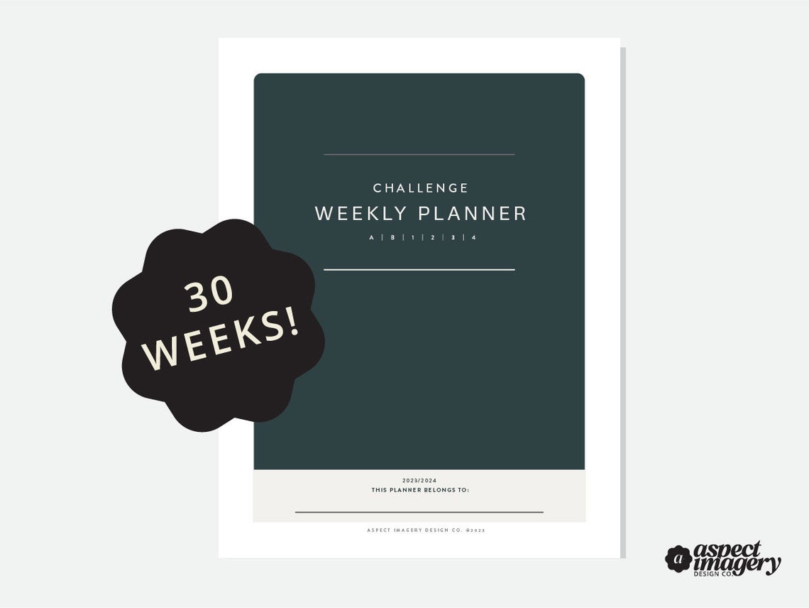 Challenge Planner, Homeschool Planner, Classical Conversations Planner ...