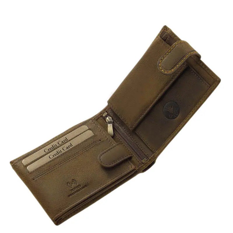 Real Leather Truck Wallet, Gift for Men and Women, Engraved, 3d Wallet ...