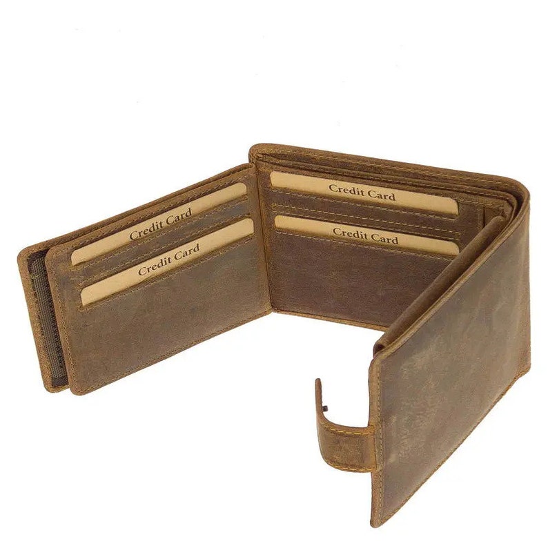 Real Leather Truck Wallet, Gift for Men and Women, Engraved, 3d Wallet ...