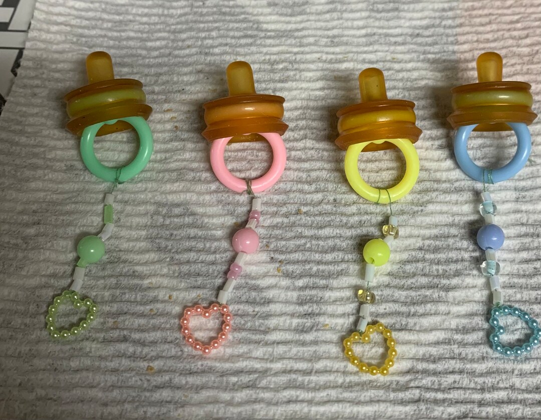 Tiny Reborn Rubber Top Pacifiers - Etsy