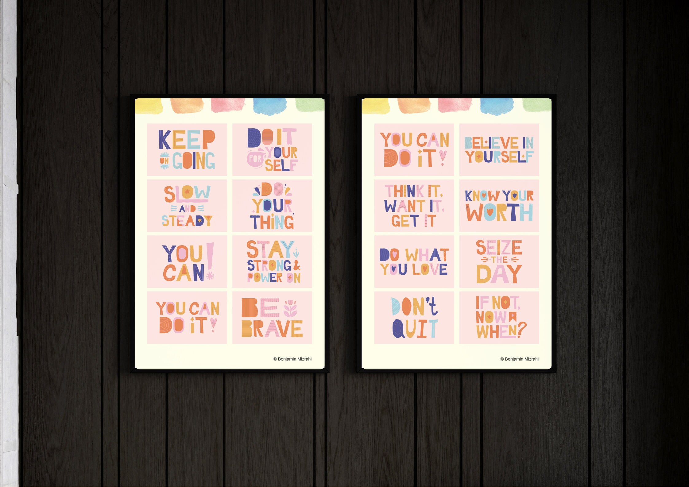 Affirmation Cards for Self Love, Printable Positive Daily Affirmations ...