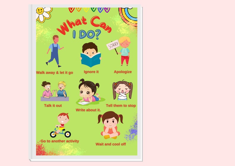 What Can I Do Problem Solving Poster for Kids - Classroom Management ...