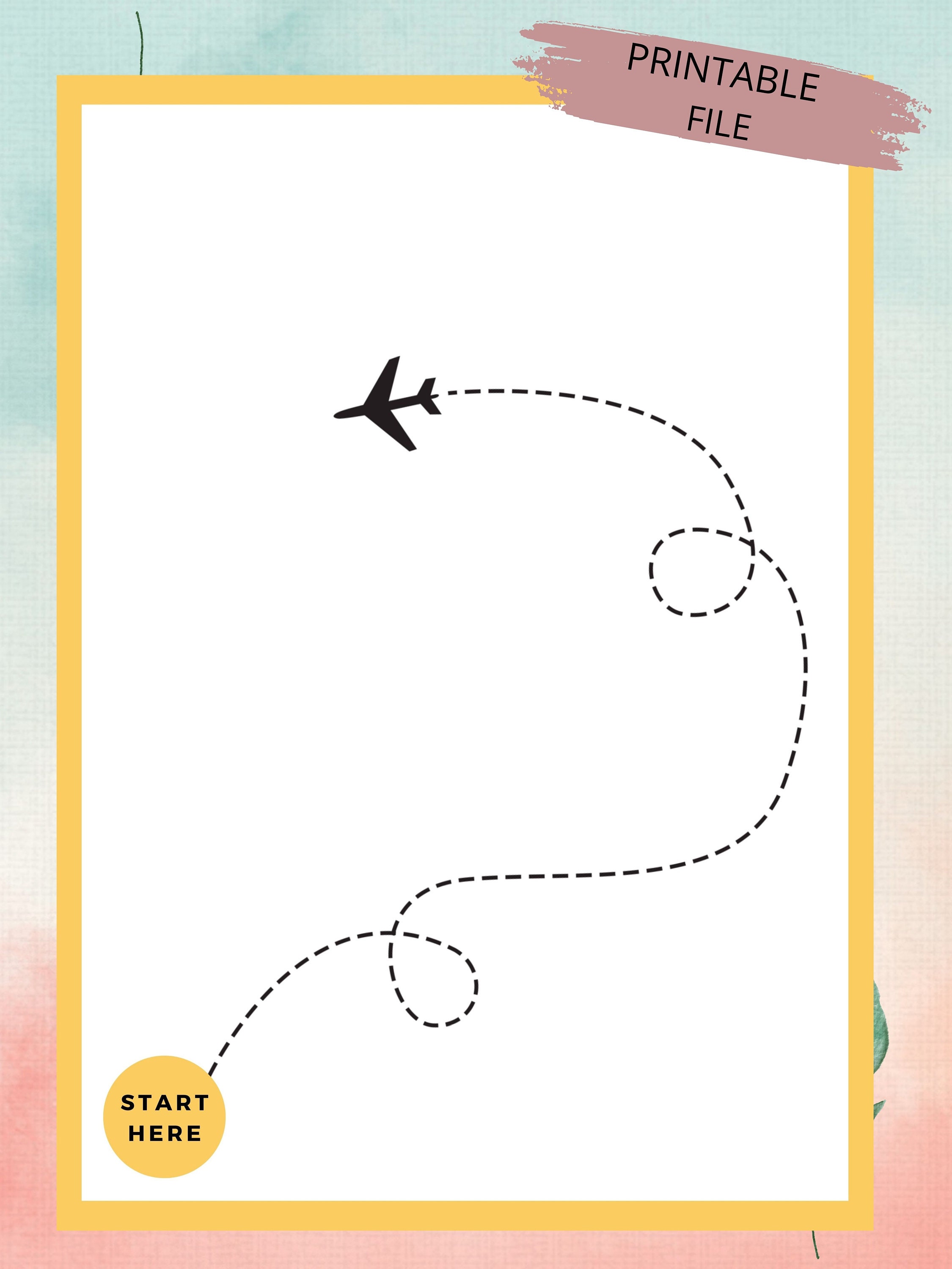 Finger Tracing Calming Cards, Printable Mindfulness Flash Card, Calm ...