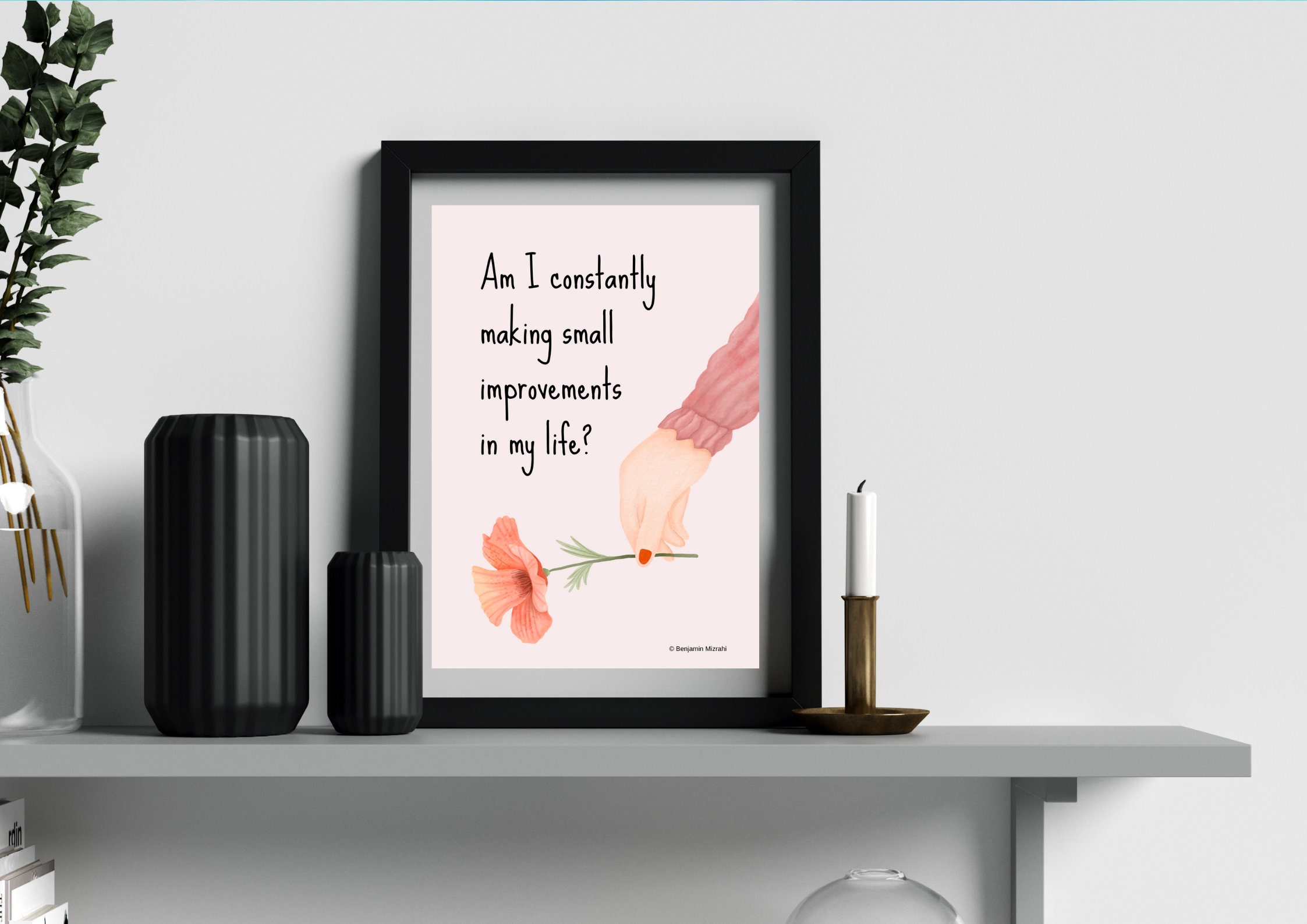 Positive Affirmation Cards, Printable Quotes, Editable Canva Template ...