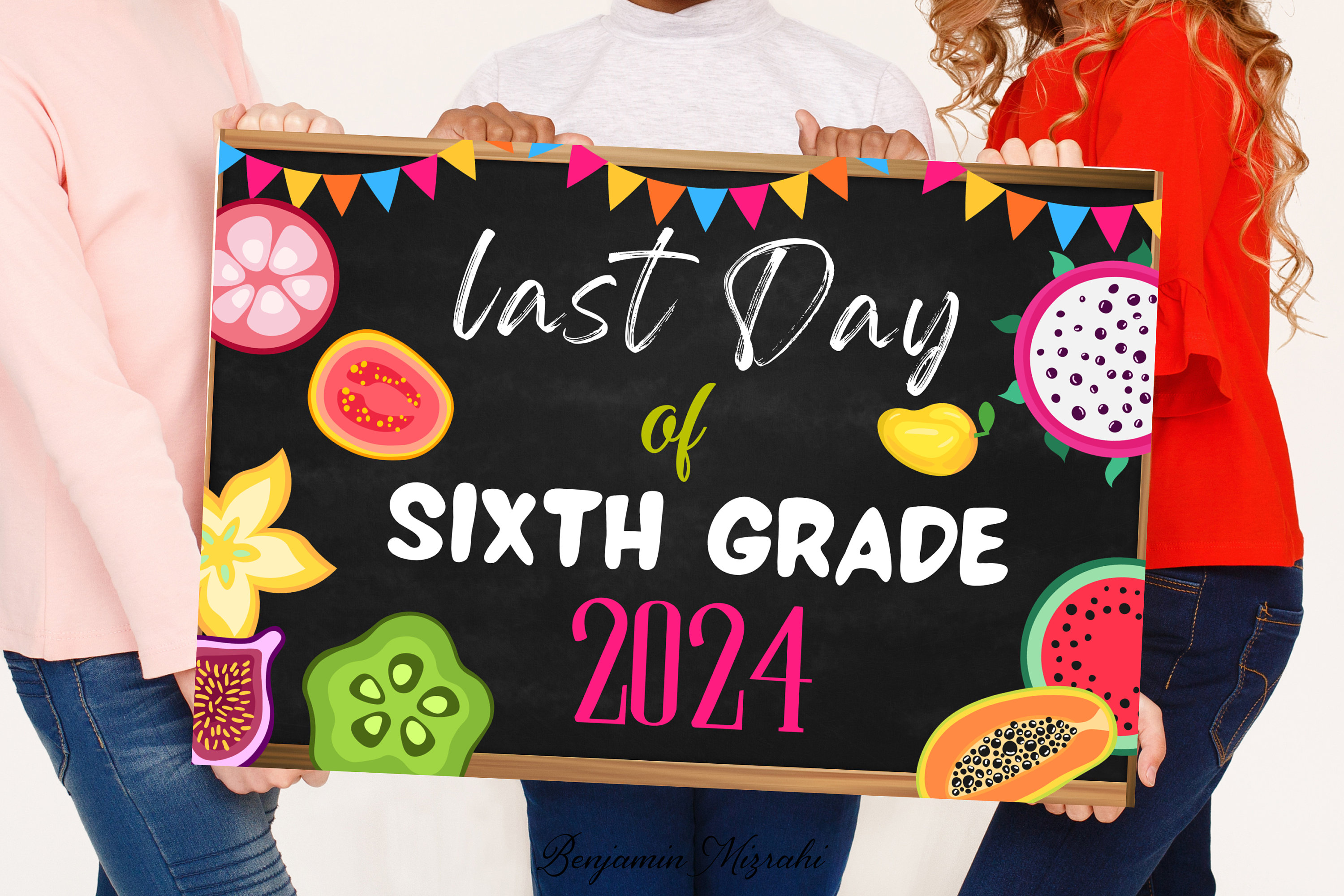 EDITABLE Last Day of School Photo Prop Last Day of School - Etsy