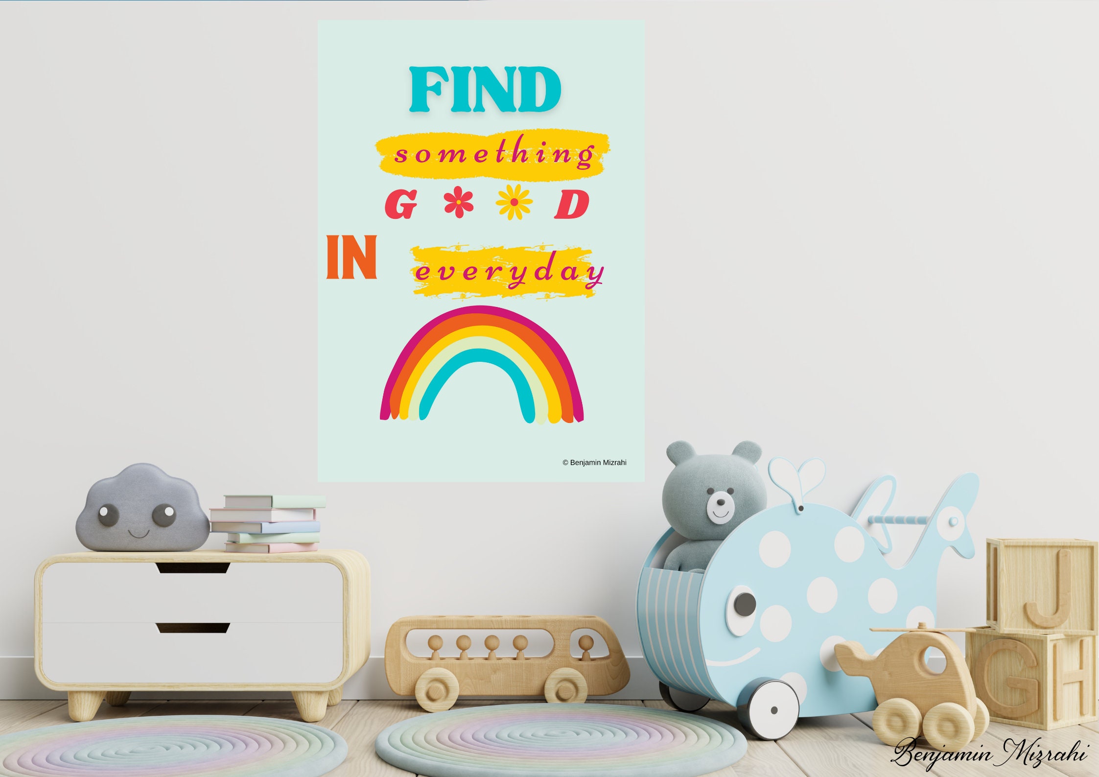 Find Something Good in Everyday Print - Motivational Poster Positivity ...