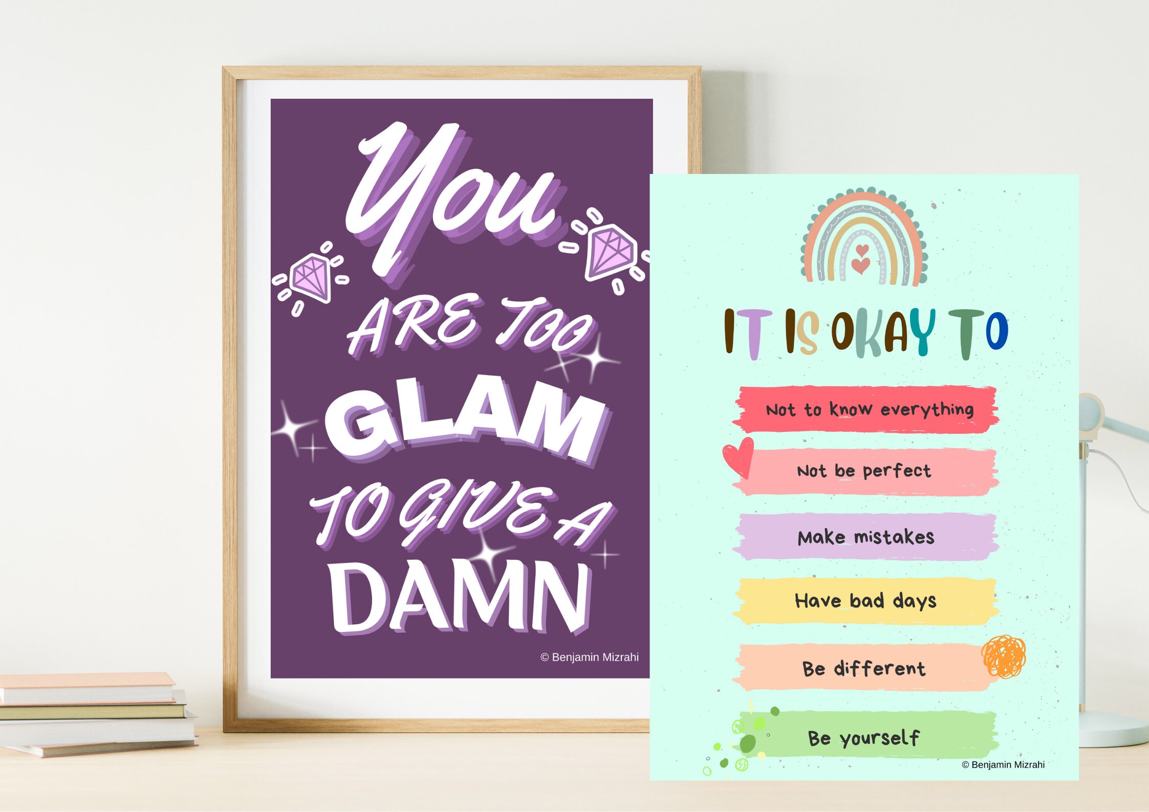 It is Okay to Not Know Everything Not to Be Perfect Motivational Print ...