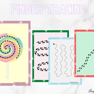Mindfulness Finger Tracing Calming Printable Cards | Calm Down Corner ...