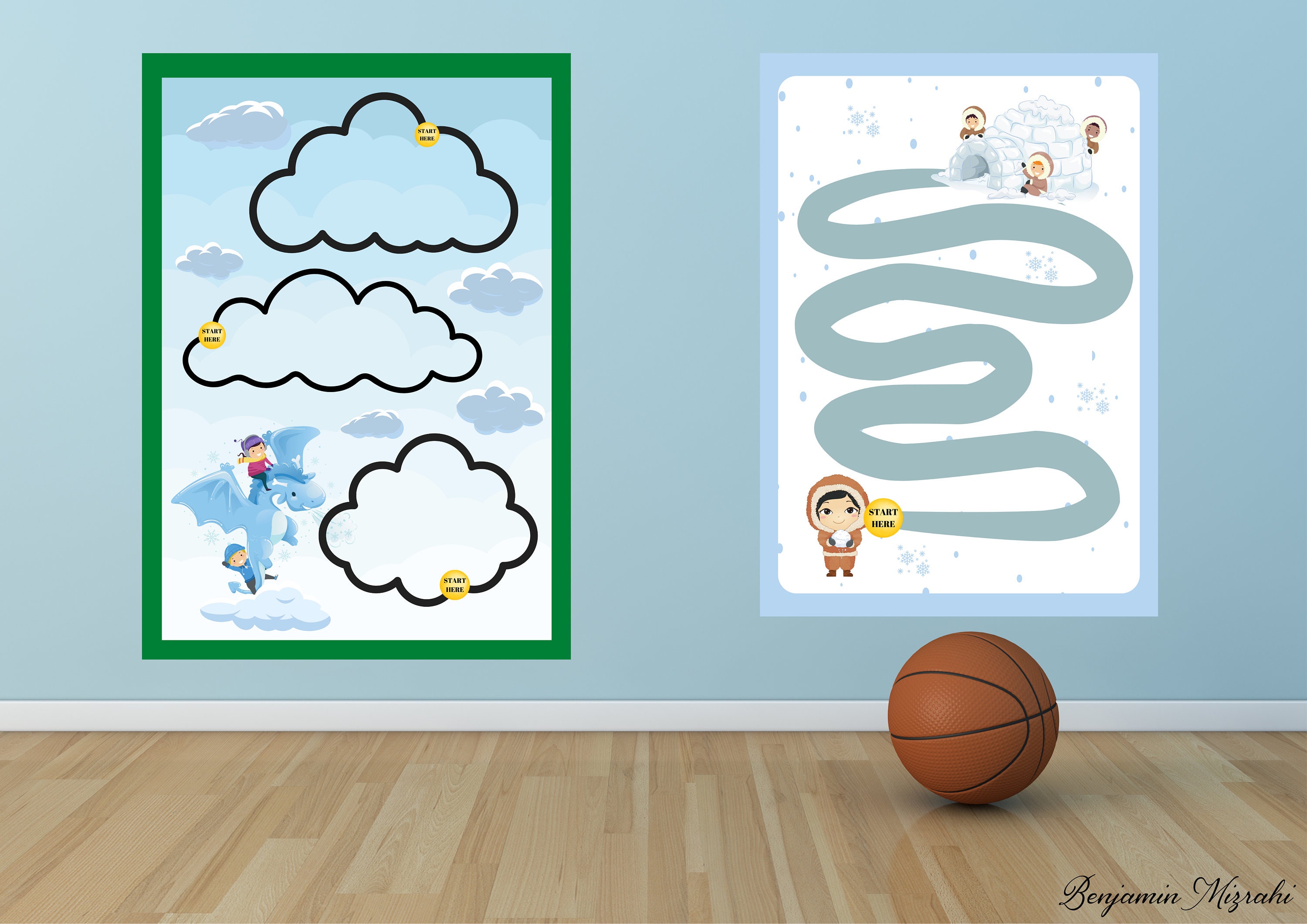 Finger Tracing Calming Printable Cards, Mindfulness, Calm Down Corner ...