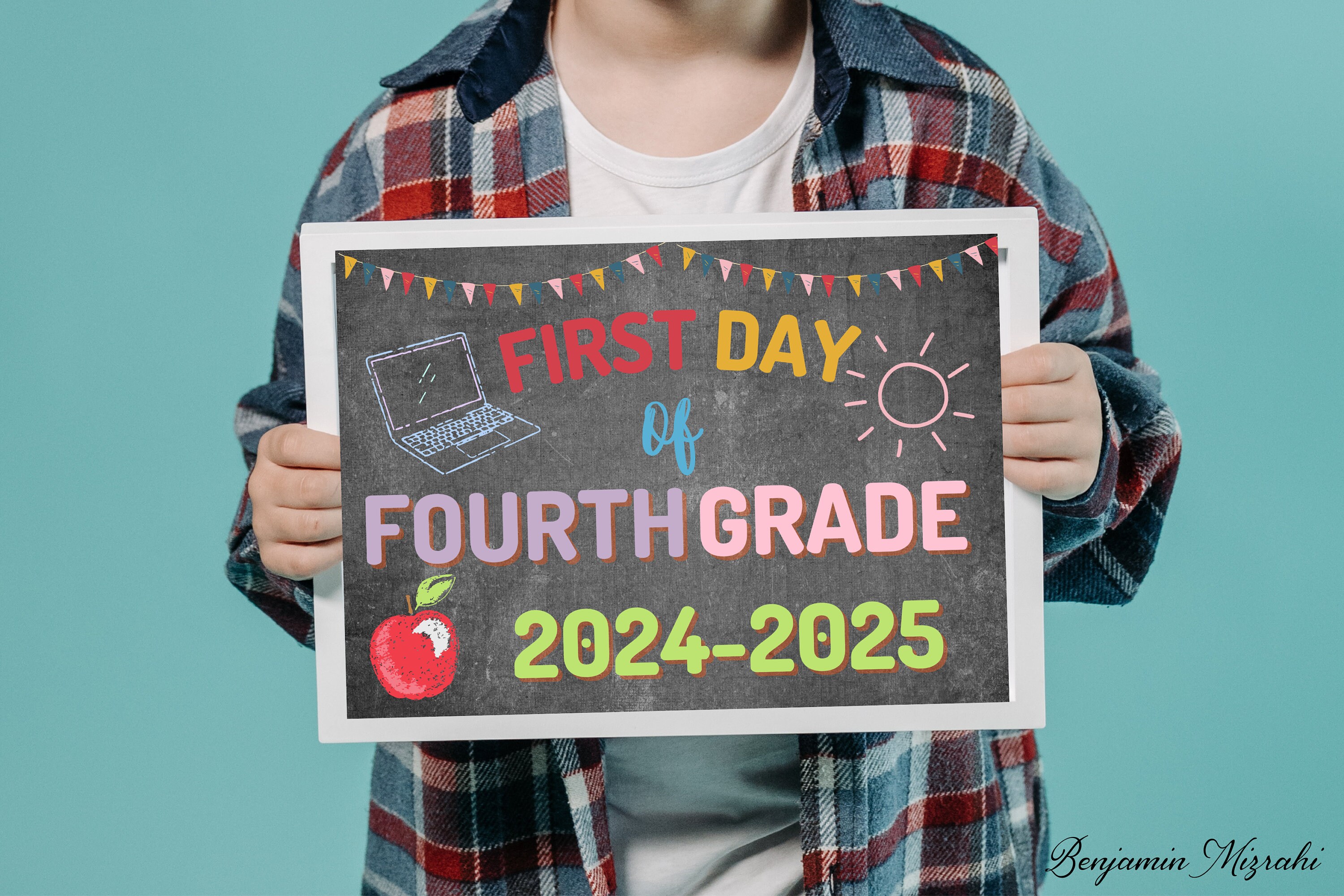 Editable First or Last Day of School Sign - Any Grade Sign for Boy or ...