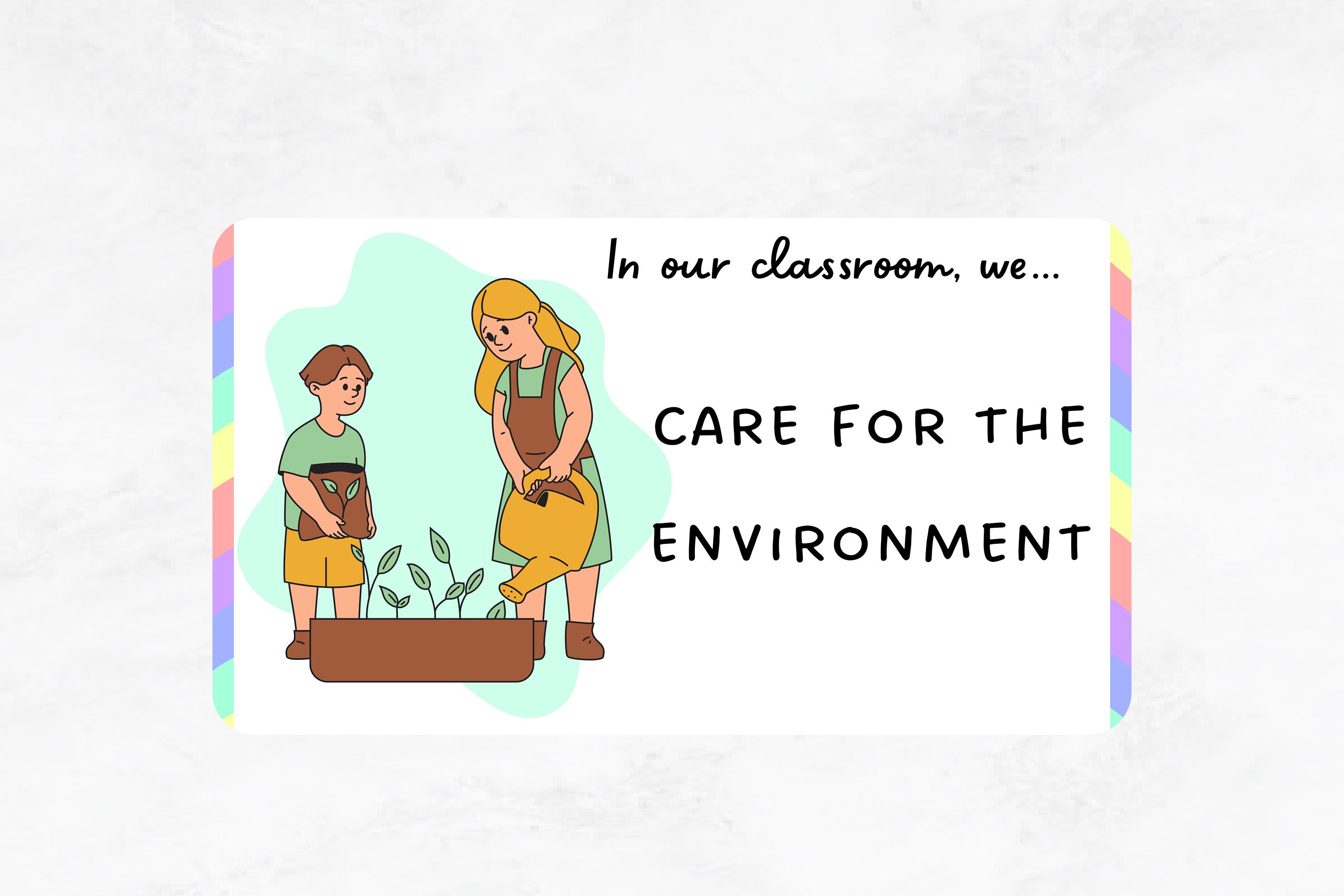 Classroom Rules Printable Art, Classroom Decor, School Posters, Teacher ...