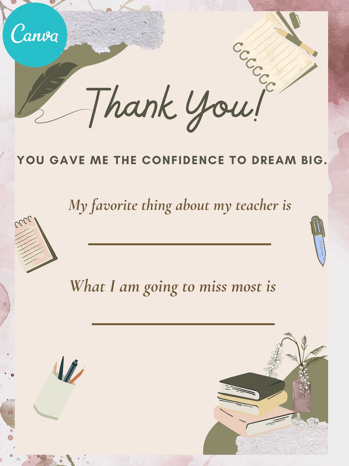 Teacher Appreciation Week Printable Teacher Survey Teacher - Etsy