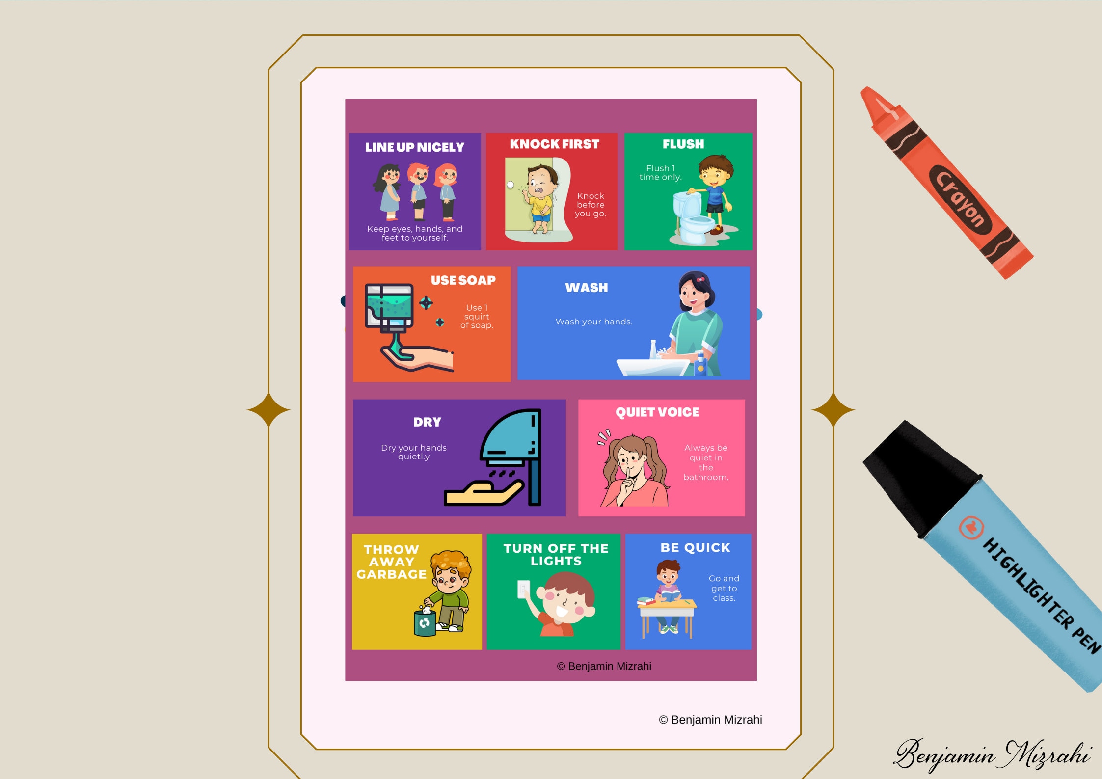 Restroom Routine Cards I Visual Schedule Cards| Toddler Preschooi ...