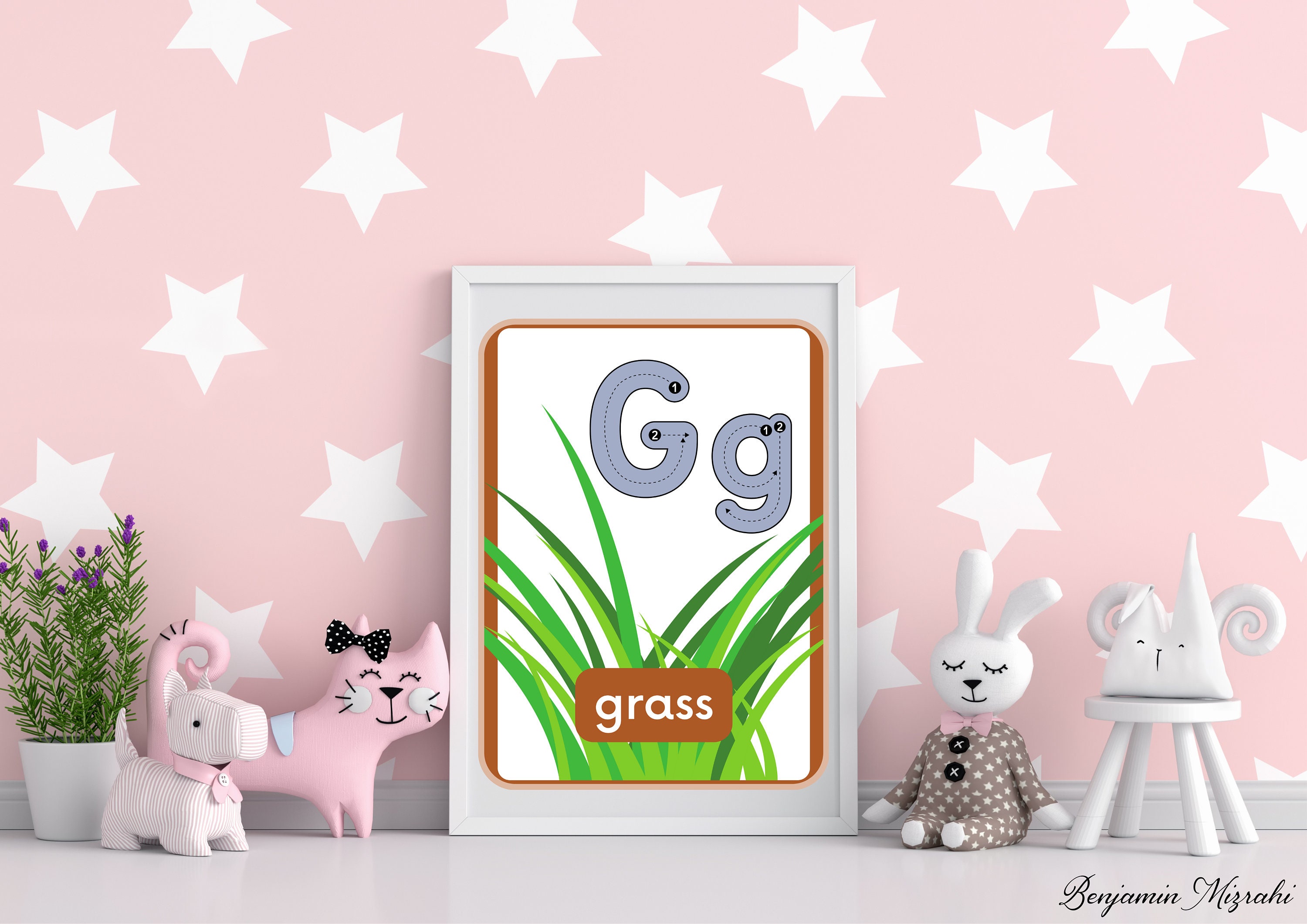 Upper & Lowercase Alphabet Tracing Cards, Letters A to Z, 26 Alphabet ...